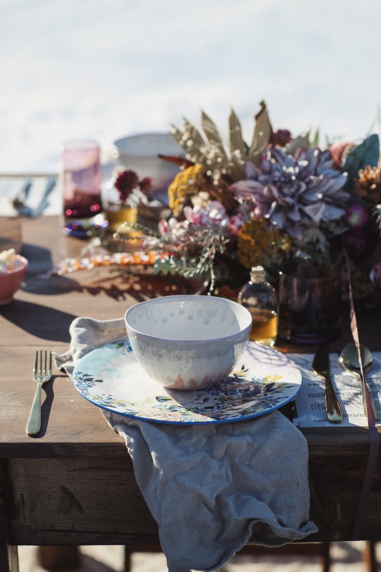 Ice Dinner and a Frozen Lake Elopement