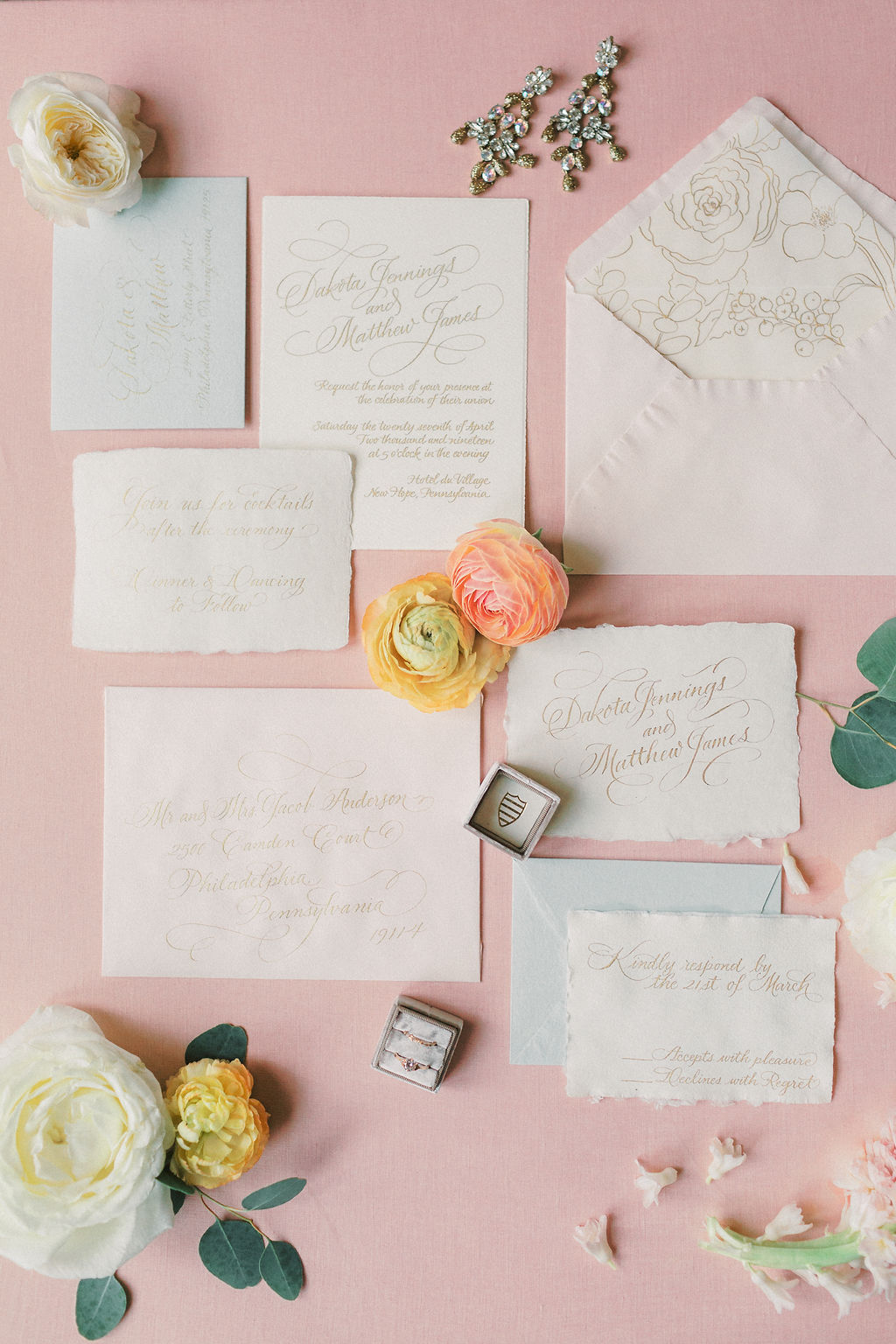 Charming Coral Spring Styled Shoot