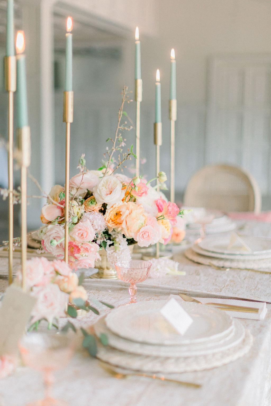 Charming Coral Spring Styled Shoot