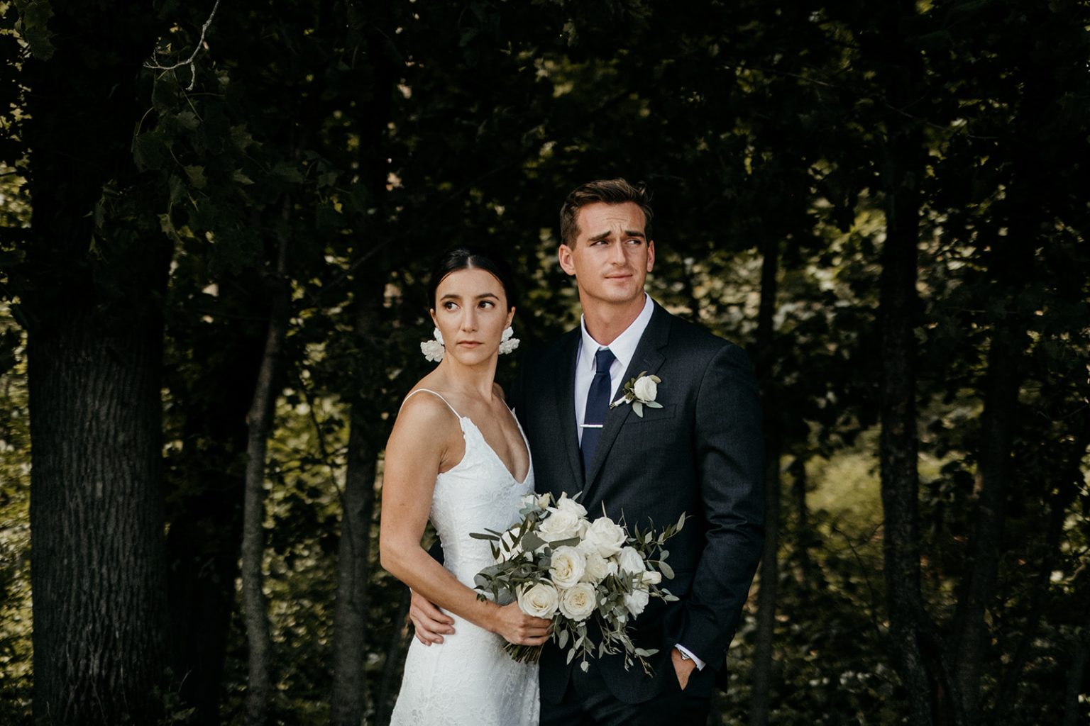 Lush Greenery and Soft White Florals in a Romantic September Wedding.