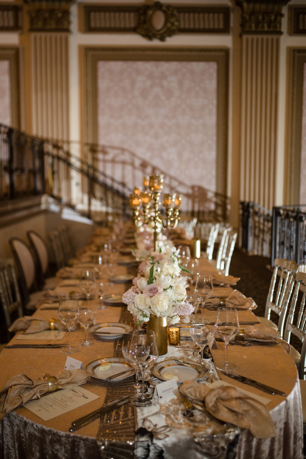 Elegant Champagne & Blush