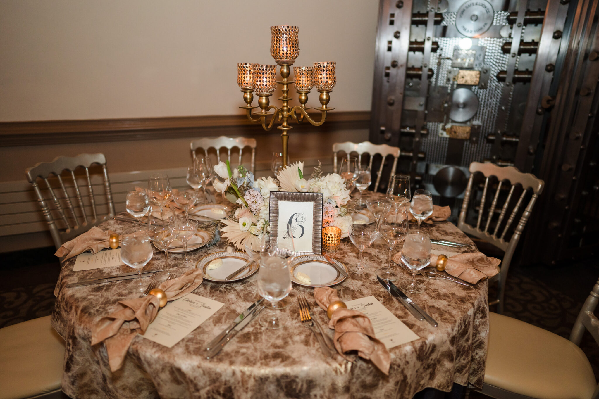 Elegant Champagne & Blush