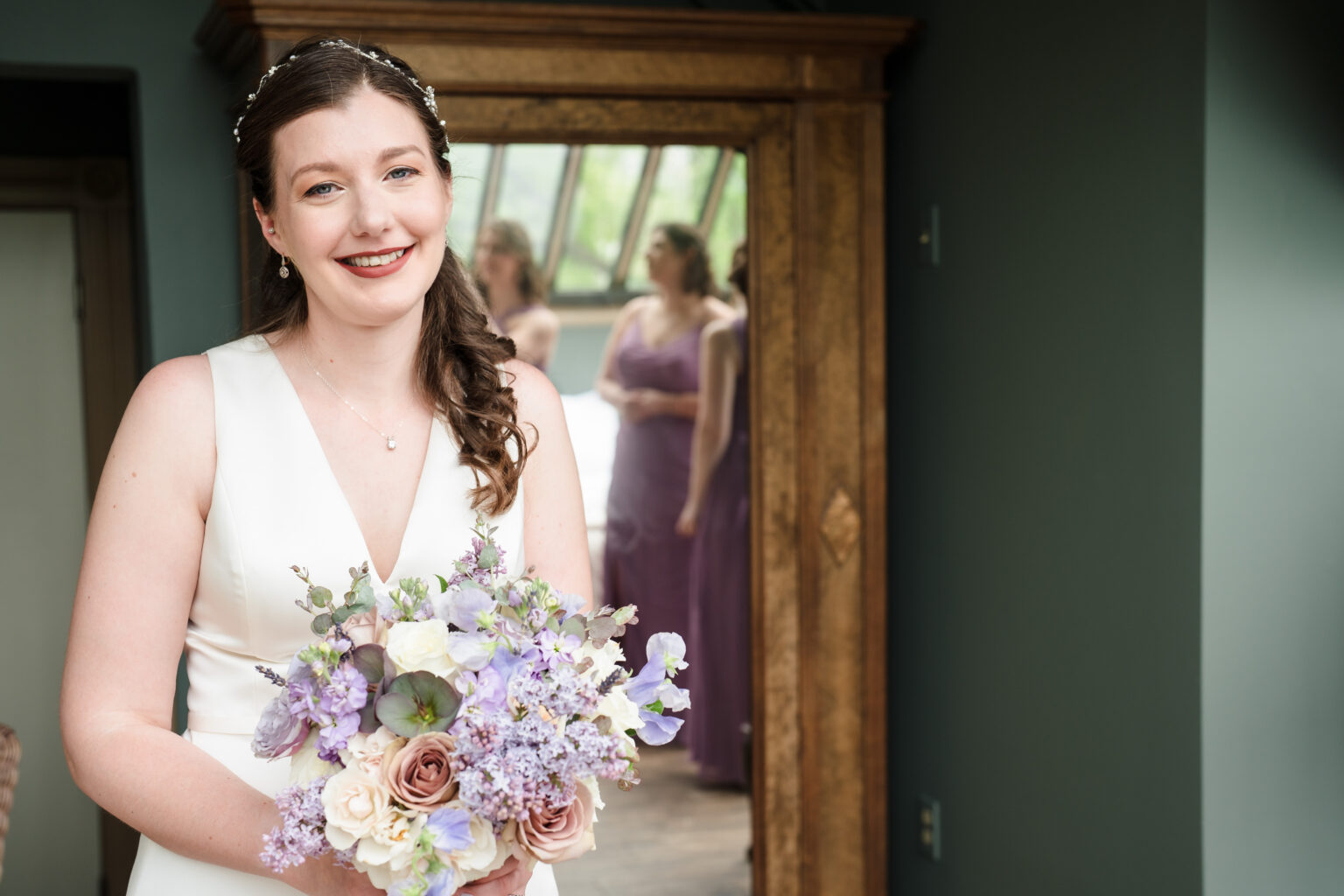 Lavender Day Dreams: Steph & Alex’s Wedding at The Sayre Mansion in ...
