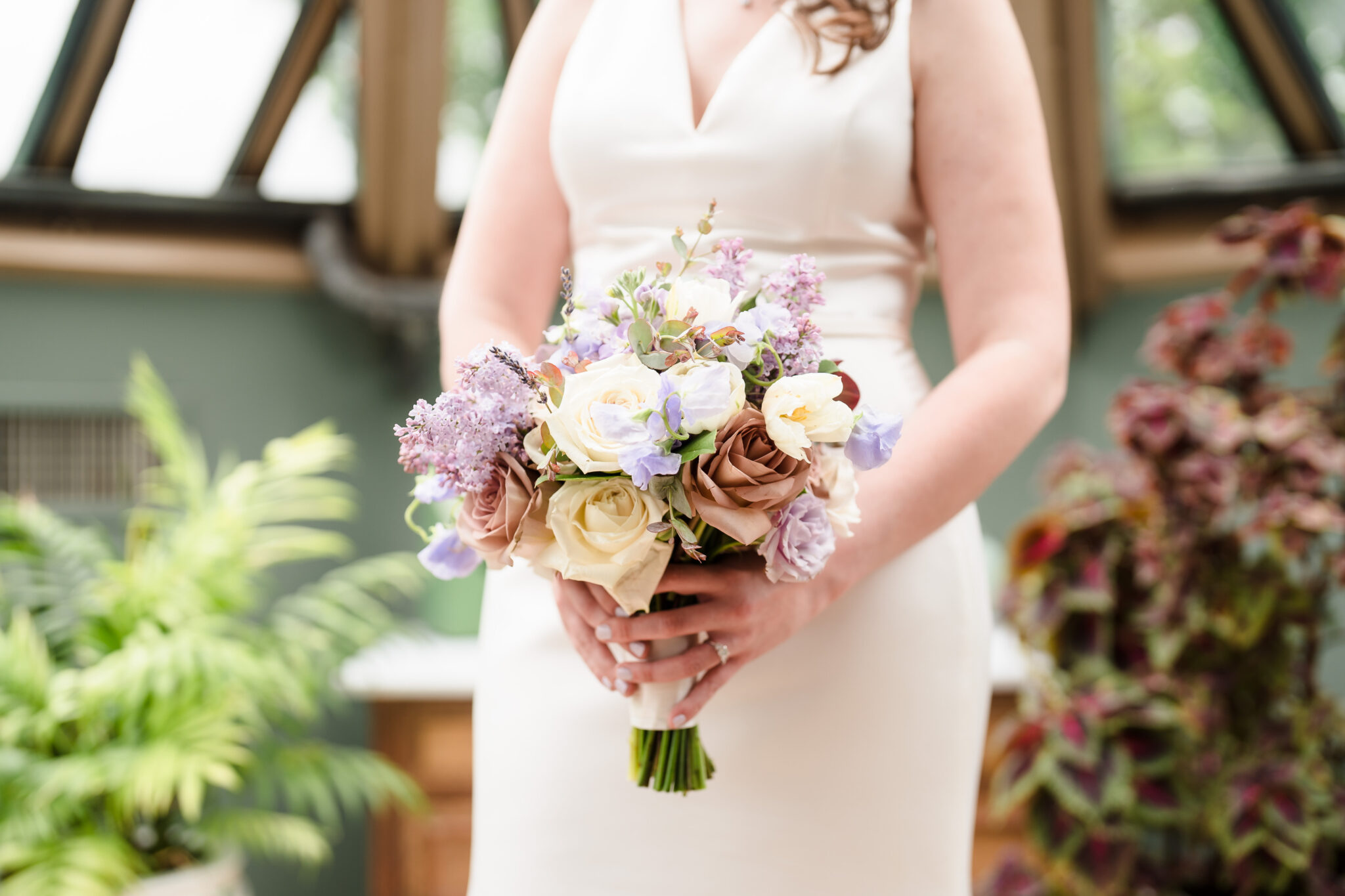 Lavender Day Dreams: Steph & Alex’s Wedding at The Sayre Mansion in ...