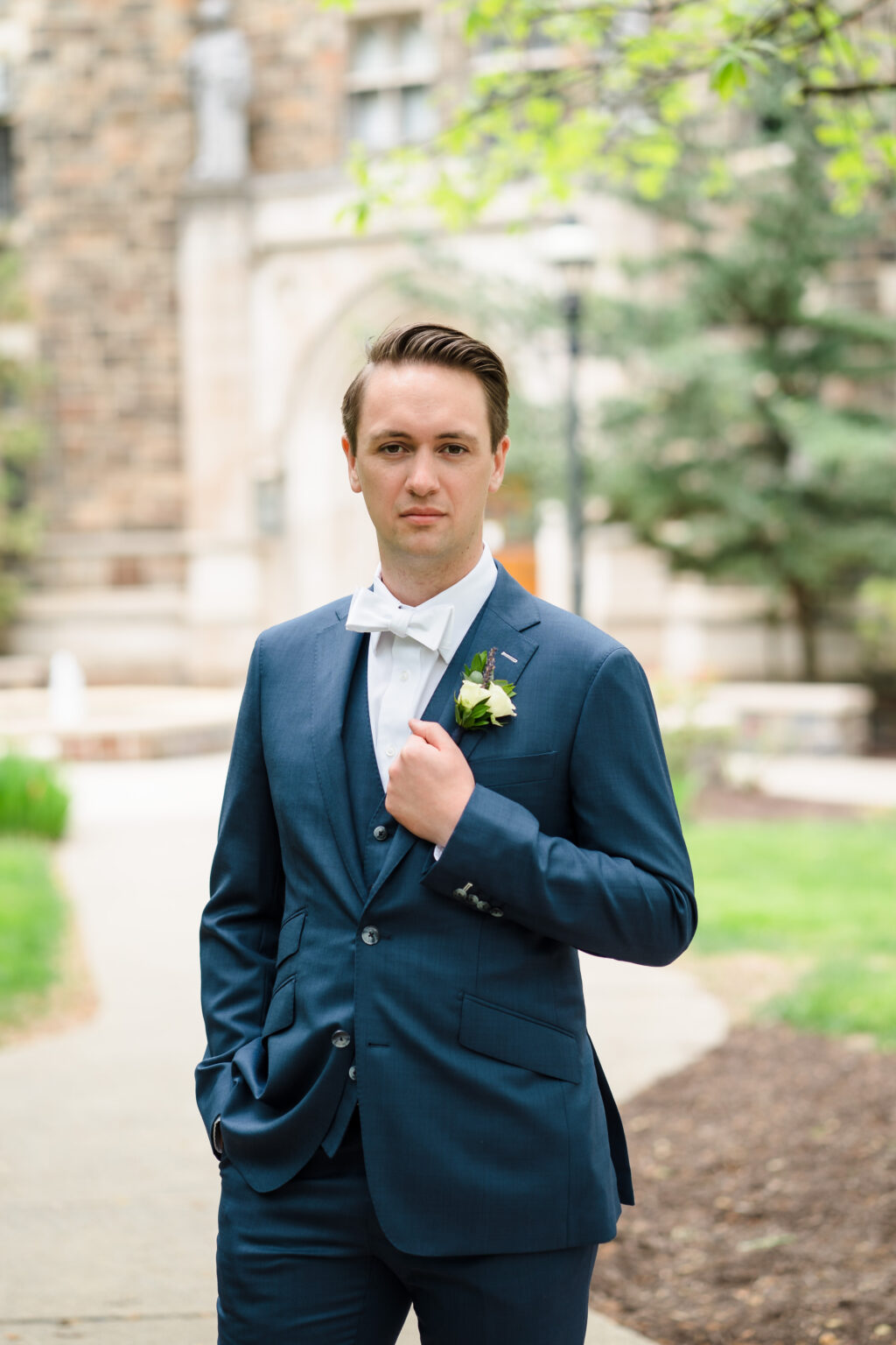 Lavender Day Dreams: Steph & Alex’s Wedding at The Sayre Mansion in ...