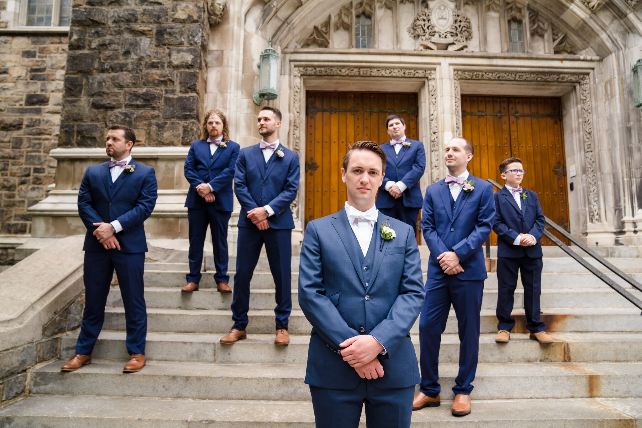 Lavender Day Dreams: Steph & Alex’s Wedding at The Sayre Mansion in ...