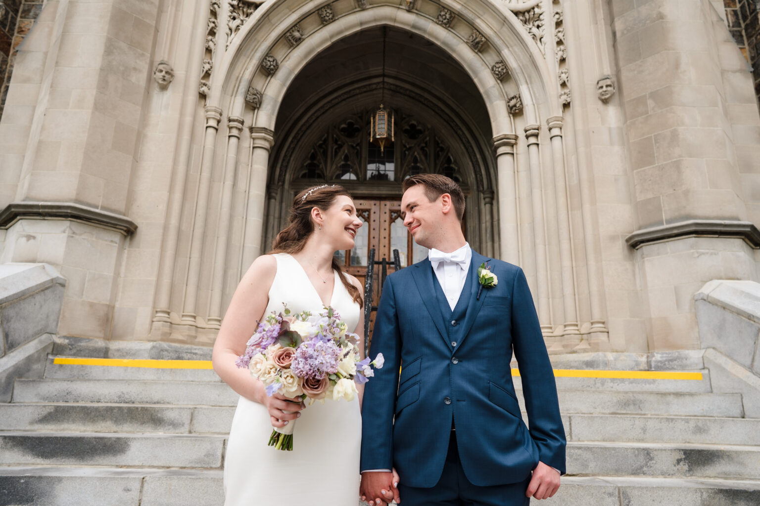 Lavender Day Dreams: Steph & Alex’s Wedding at The Sayre Mansion in ...