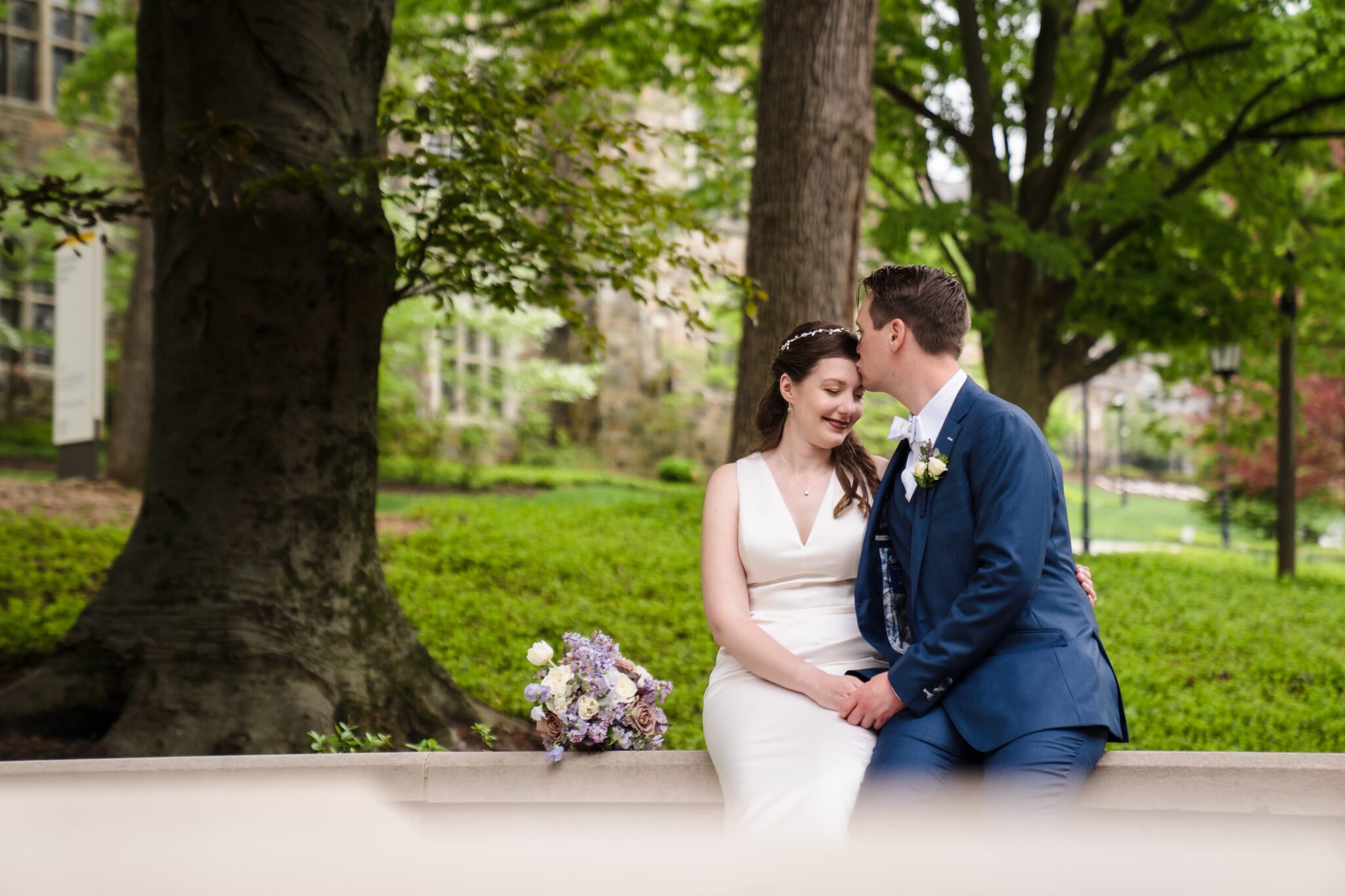 Lavender Day Dreams: Steph & Alex’s Wedding at The Sayre Mansion in ...