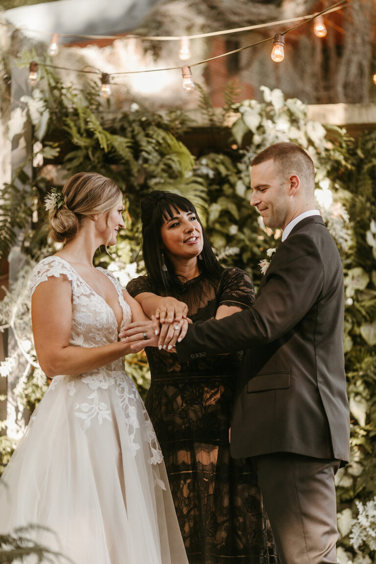 Lush Tropicals: Intimate Wedding in the Pocono Mountains