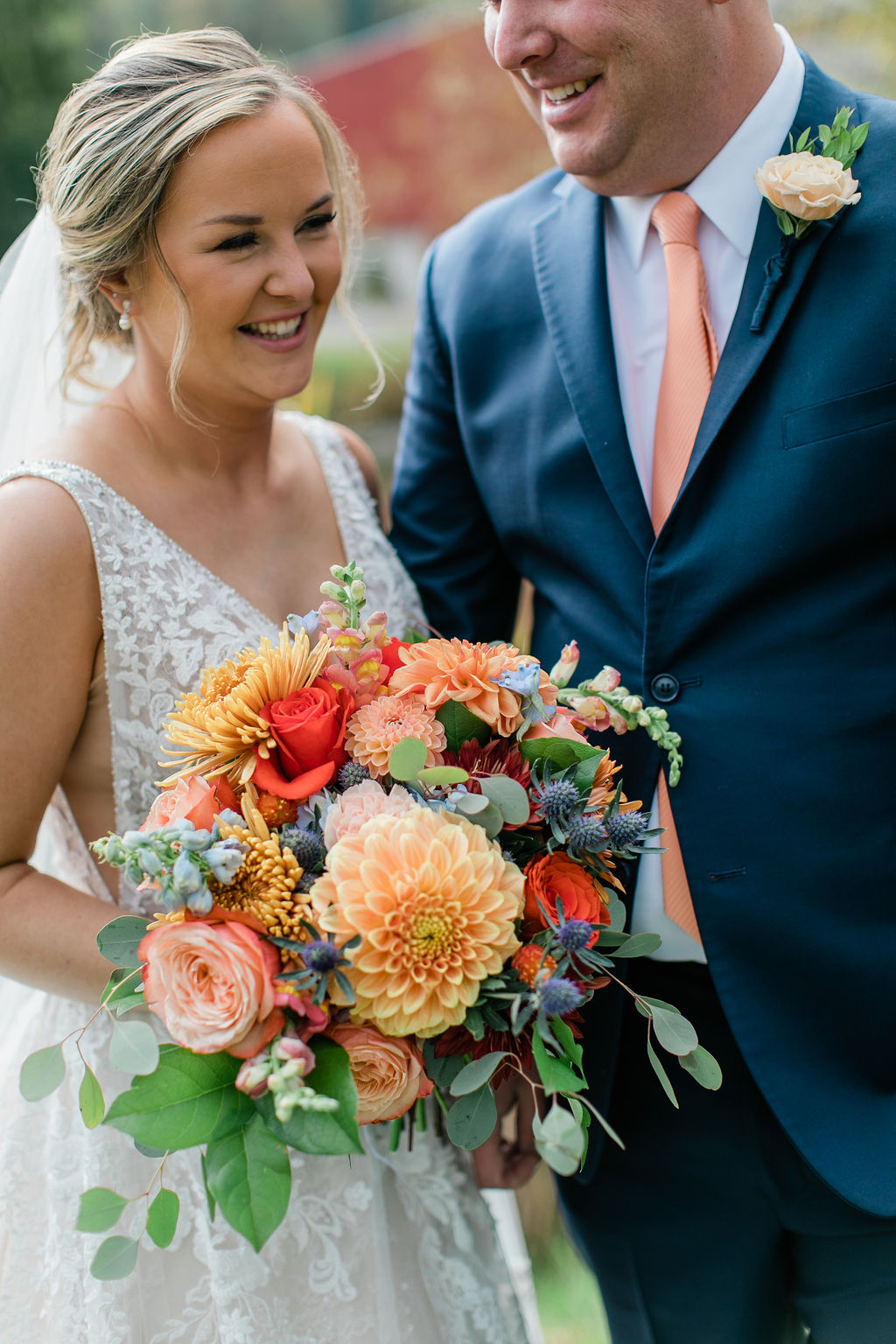 Colorful Wedding at Bear Creek Resort | Lehigh Valley, PA