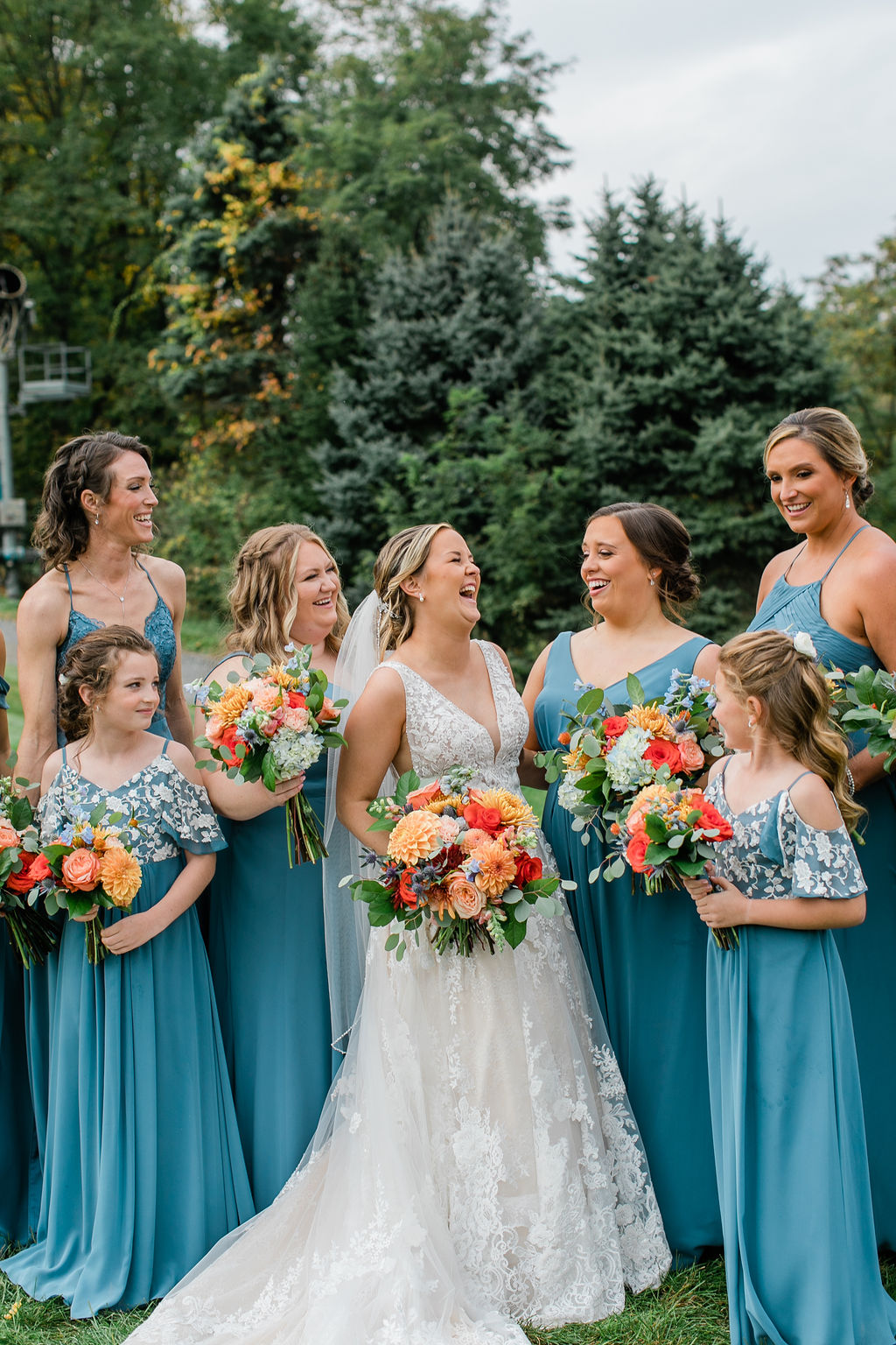 Colorful Wedding at Bear Creek Resort | Lehigh Valley, PA