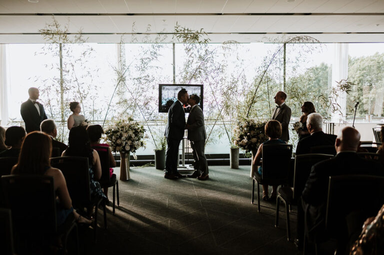 Modern and Simple Wedding at Iacocca Hall in Bethlehem PA
