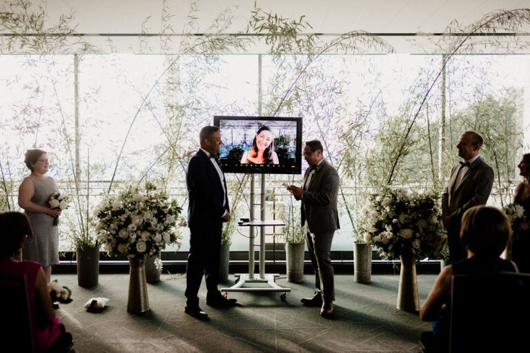Modern and Simple Wedding at Iacocca Hall in Bethlehem PA