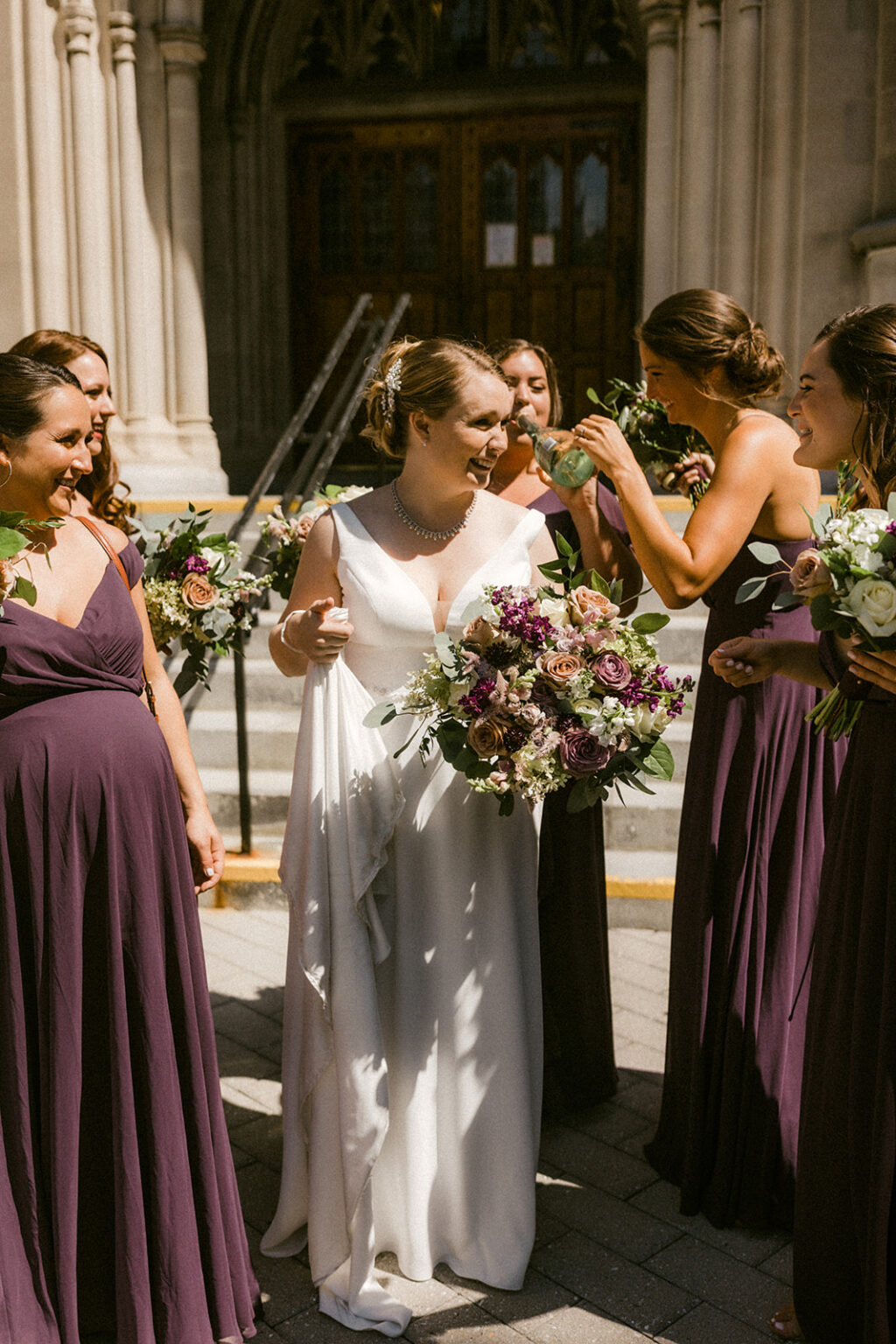 Classically Cozy Wedding at the Beautiful Packer Chapel and Steel Stacks