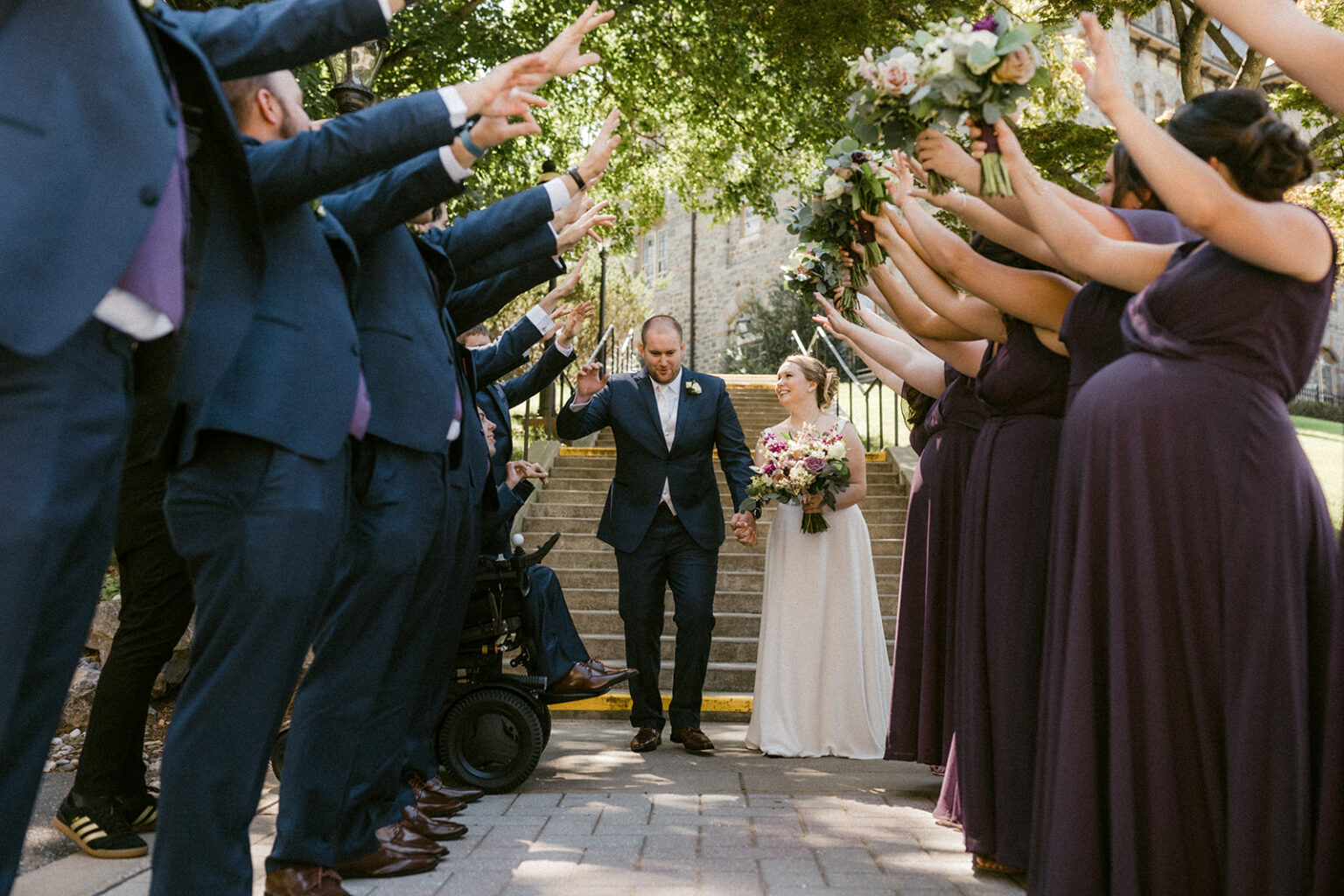 Classically Cozy Wedding at the Beautiful Packer Chapel and Steel Stacks