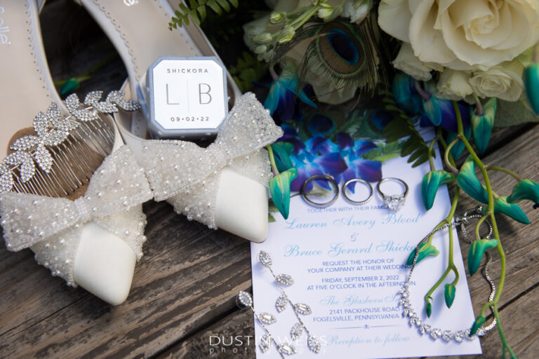 Extravagantly Beautiful Peacock Feathers and Blue Dendrob Orchid Wedding