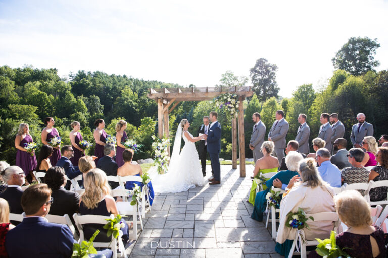 Extravagantly Beautiful Peacock Feathers and Blue Dendrob Orchid Wedding