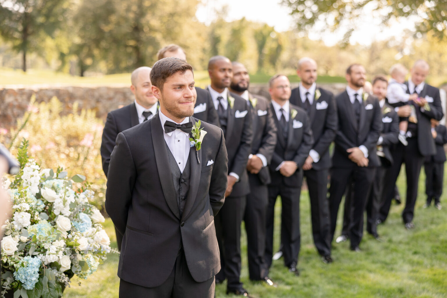 Classically Formal Wedding at the Beautiful Weyhill House and Brookside ...