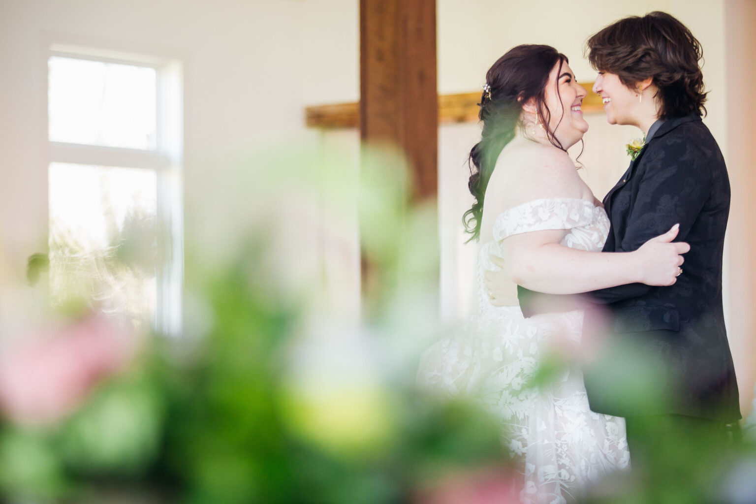 Unique Earthy Wildflowers: An Intimate Barley Sheaf Wedding