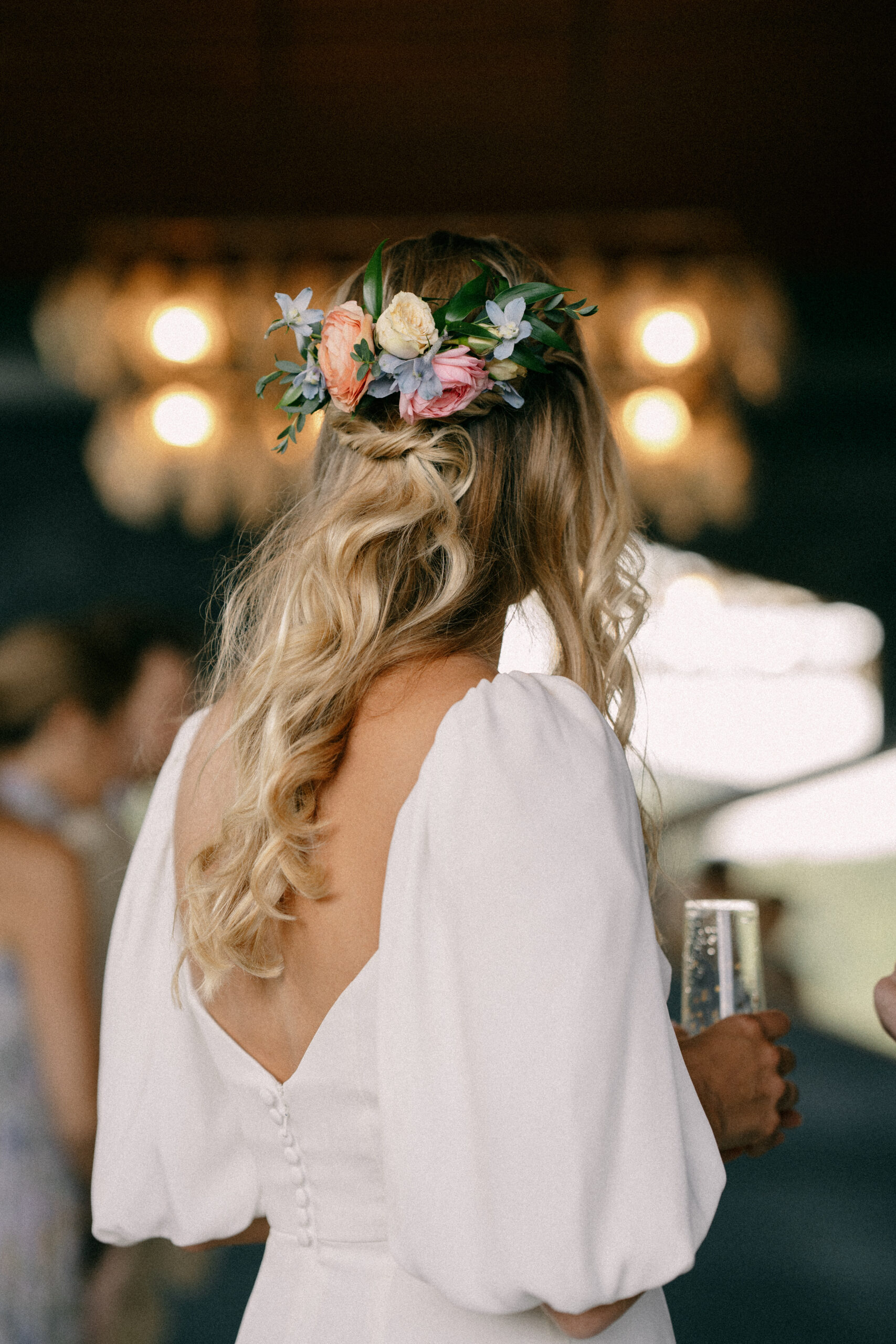 Microwedding with Early Fall Tones