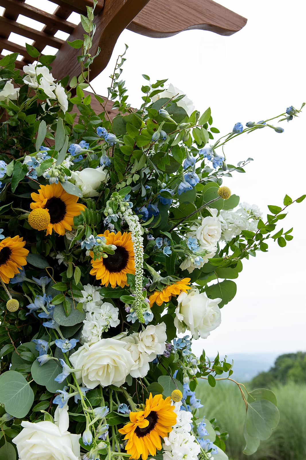 A Beautiful Midsummer Sunflower Wedding