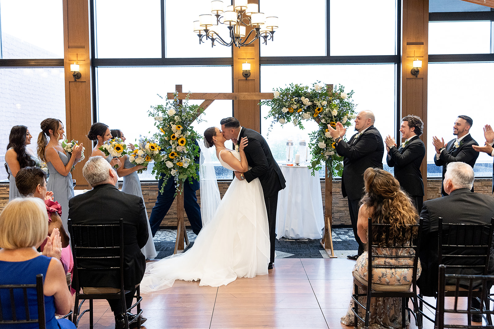 A Beautiful Midsummer Sunflower Wedding