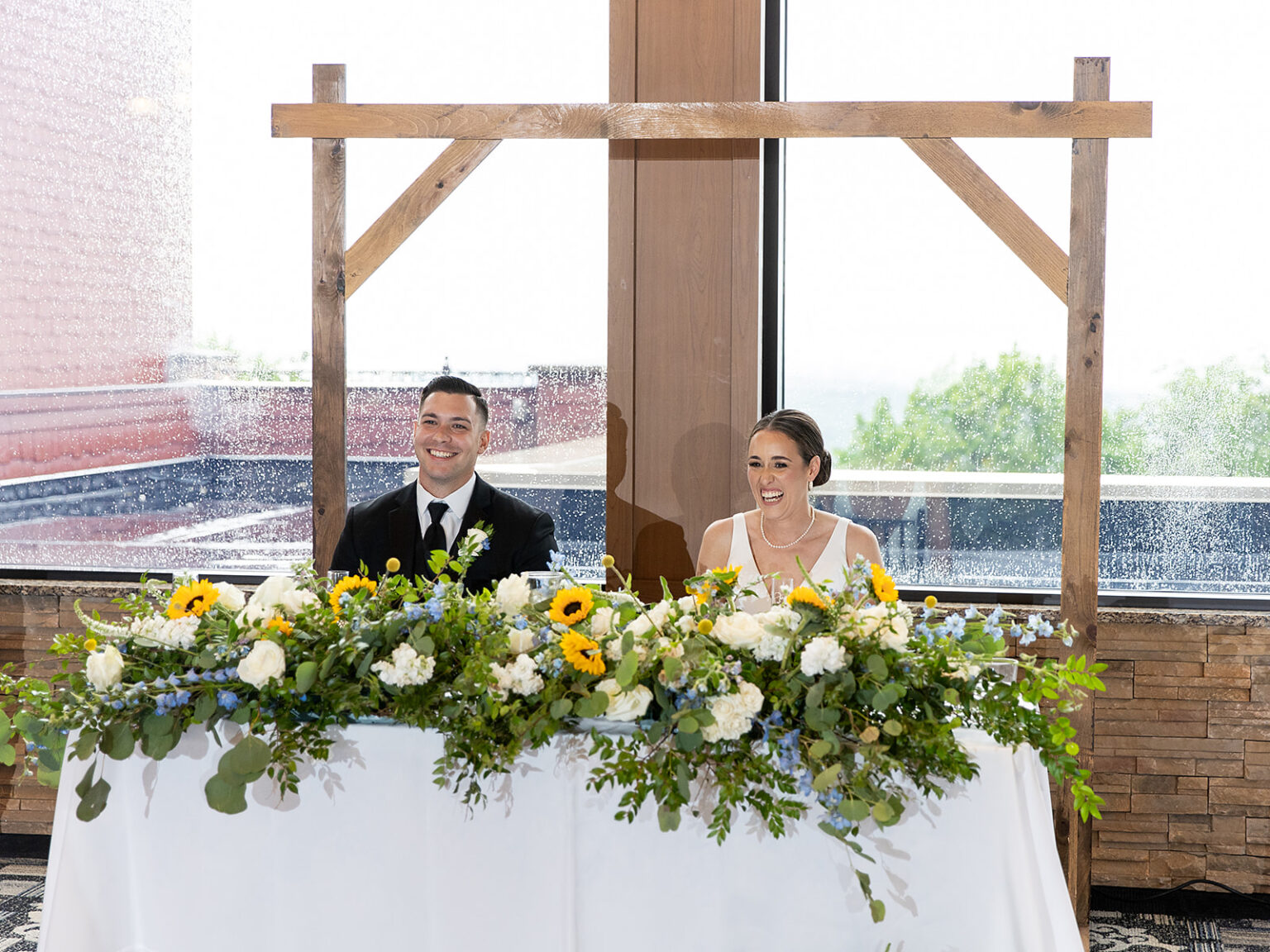 A Beautiful Midsummer Sunflower Wedding