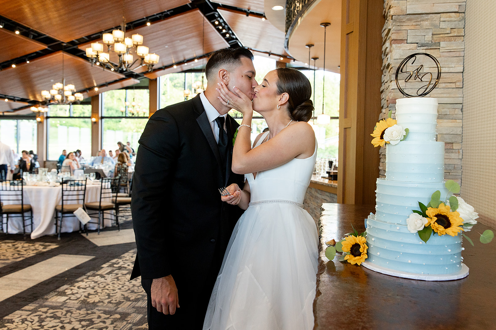 A Beautiful Midsummer Sunflower Wedding
