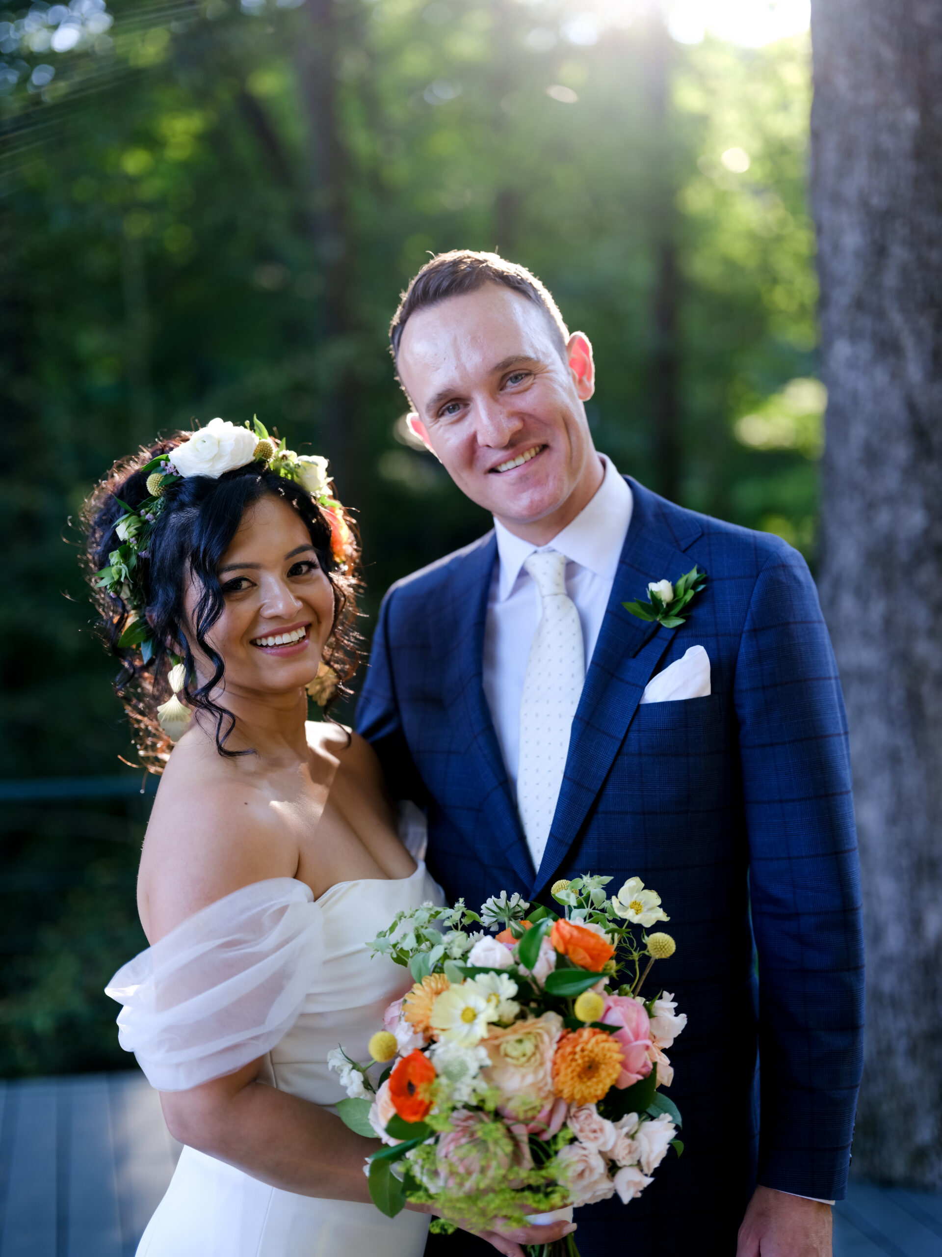 A Colorful Promise Ridge Wedding!
